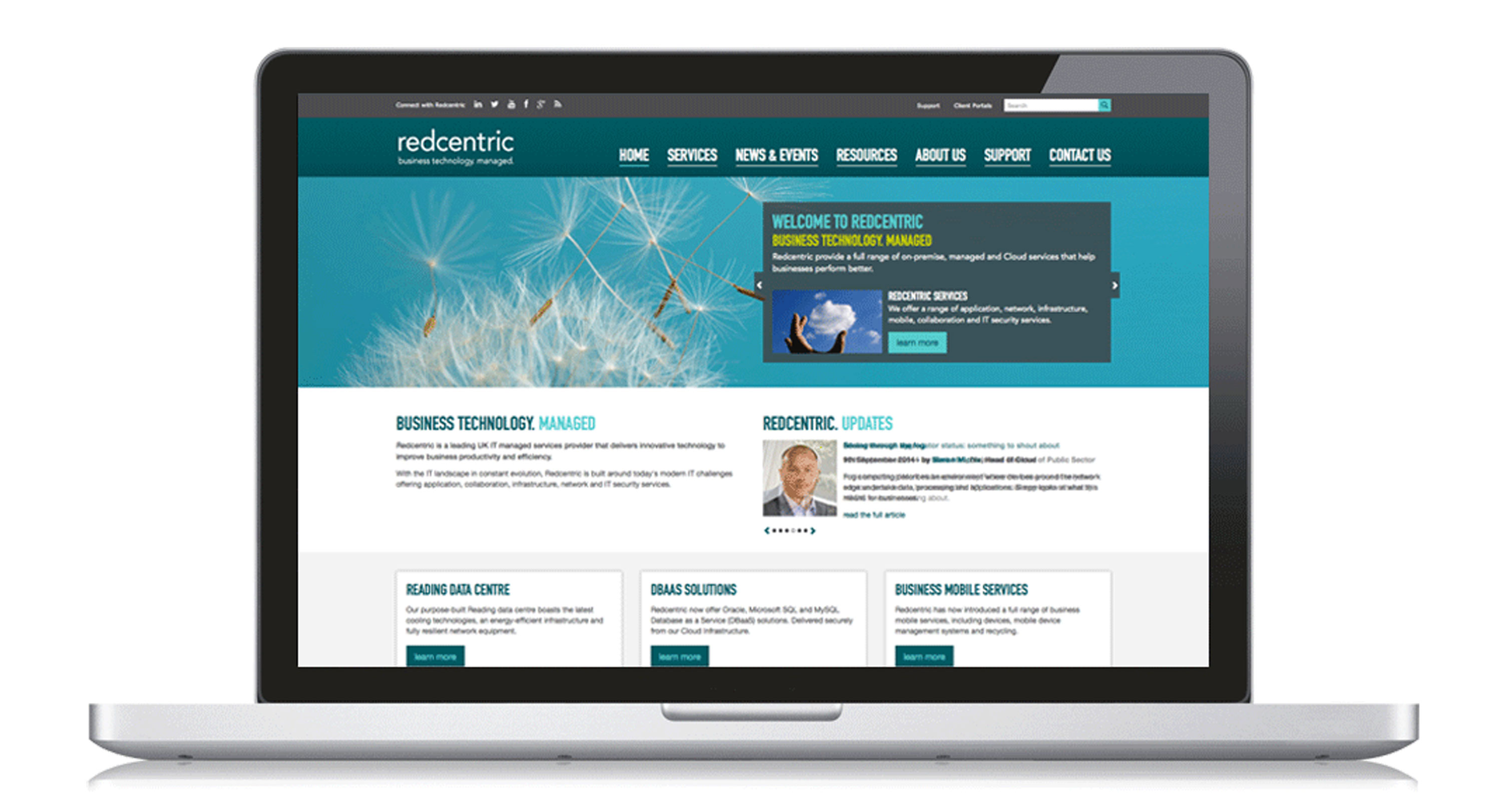 Redcentric Rebrand – Matt Thompson Design Gallery